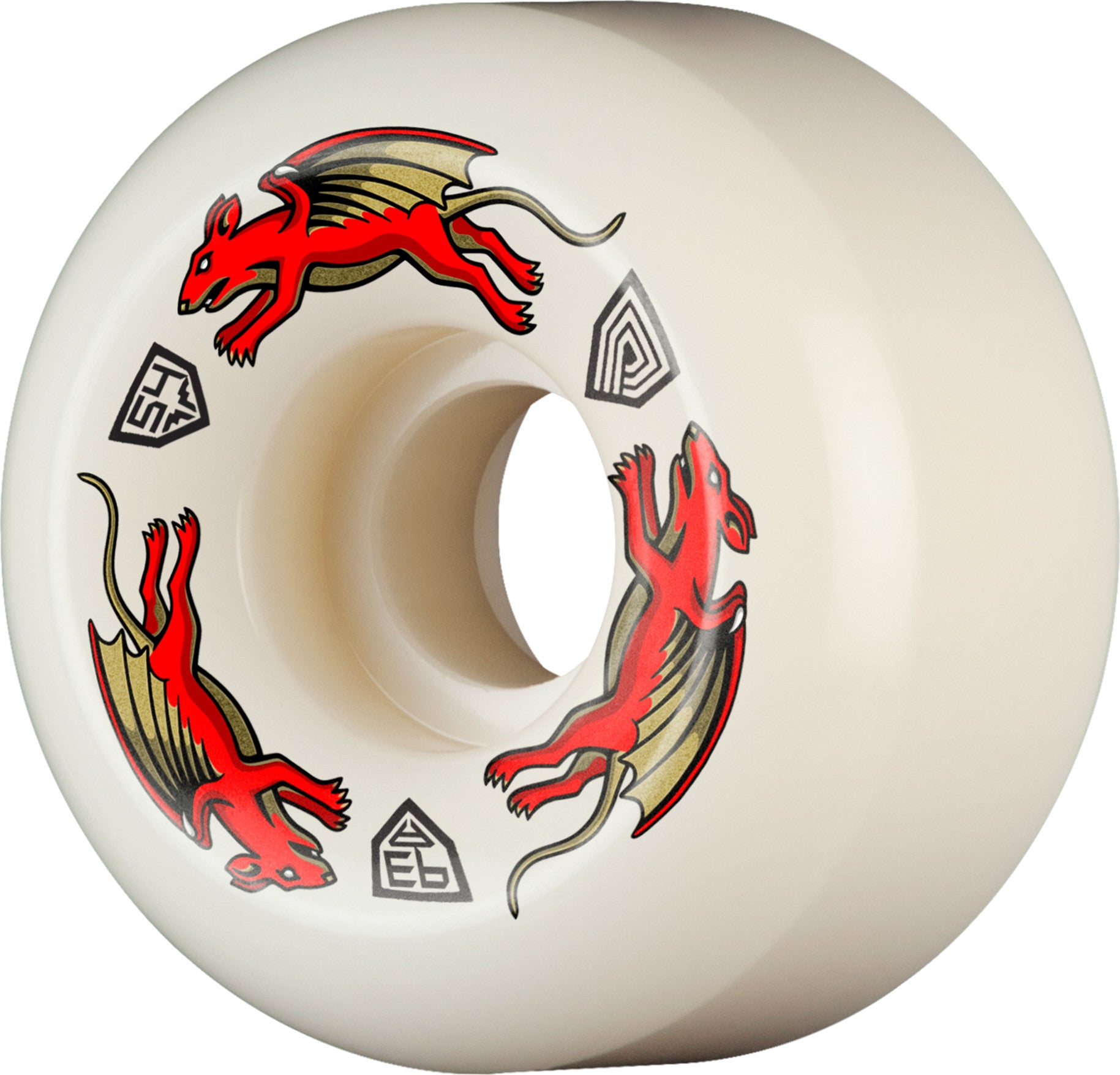 Red Nano Rats 54mm 93a – Cal Surf