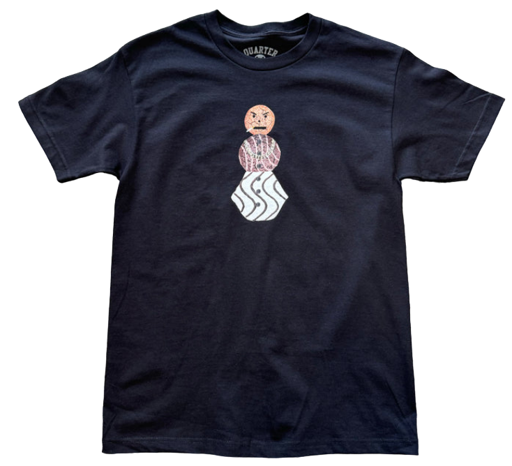 Front Snackman Tee (Black) – Cal Surf